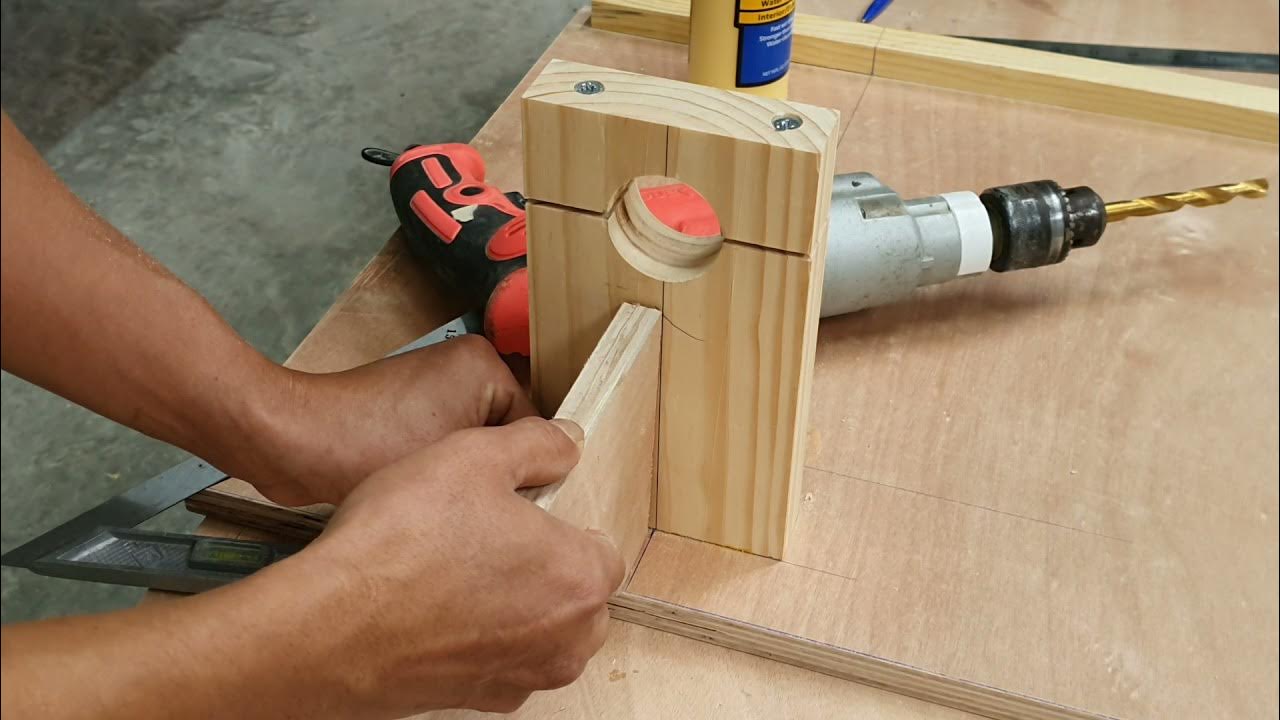 Simple Drum Sander || DIY || Drill Powered Drum Sander - YouTube