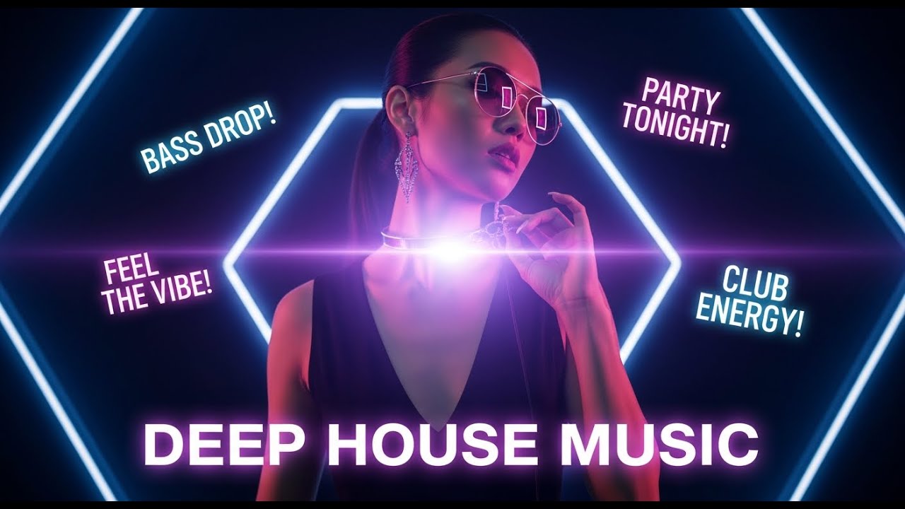 Deep House Music Journey 🌌 Deep Bass Grooves and Urban Night Atmosphere ...