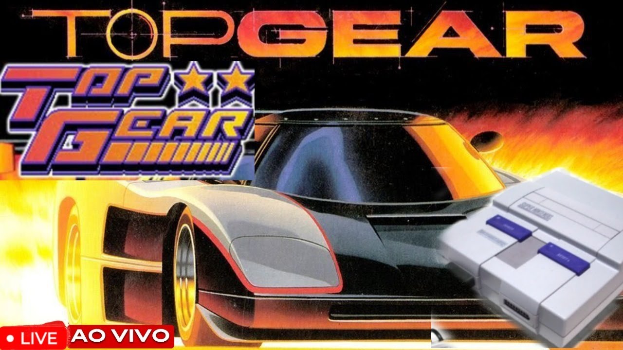 Top Gear 1 do ( Super Nintendo ) - YouTube