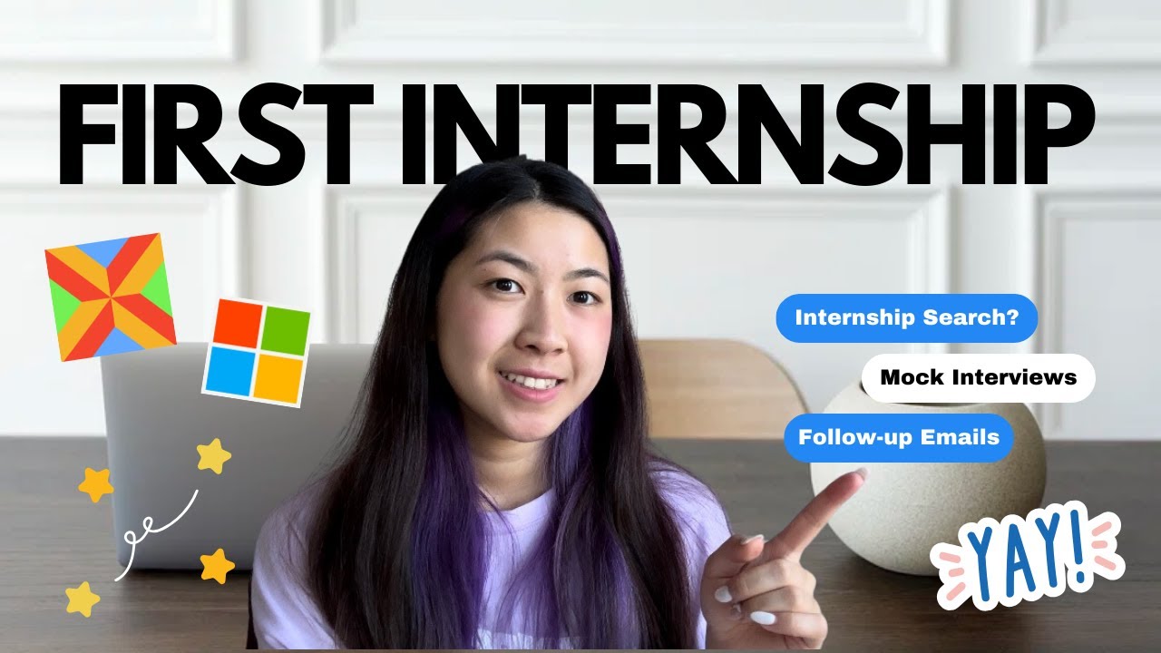 How To - get your FIRST internship | Career 💼 - YouTube
