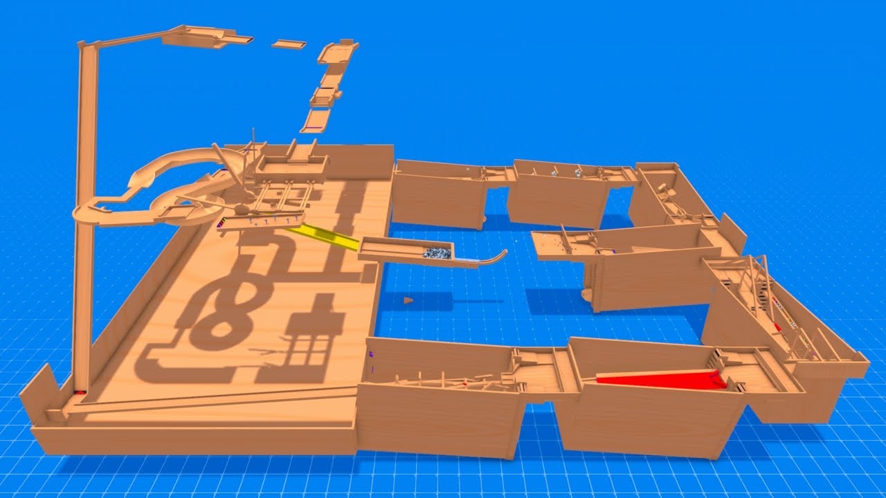 Marble Obstacle Course V5 by C00lz 1 HOUR AMBIENCE BACKGROUND WALLPAPER ...