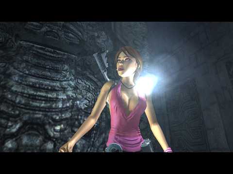 [Ryona] Lara Crofts Sliced Death Scene (New Outfit Mod)