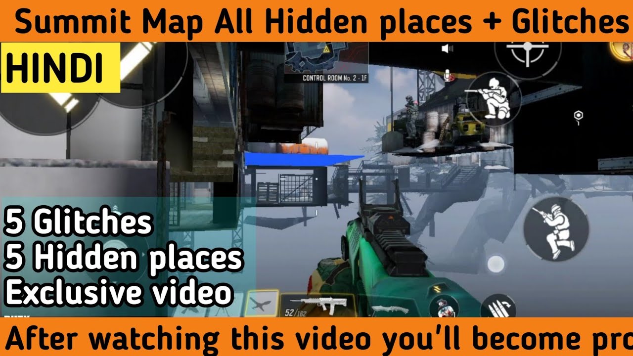 Cod mobile "Summit map" All Hidden Places +All working Glitches ...