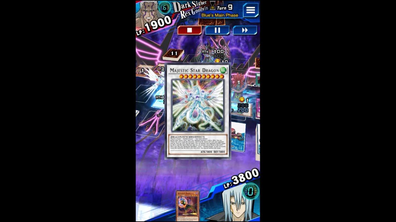 Yu Gi Oh Duel Links: Kalin vs Dark Signer Rex Goodwin - YouTube