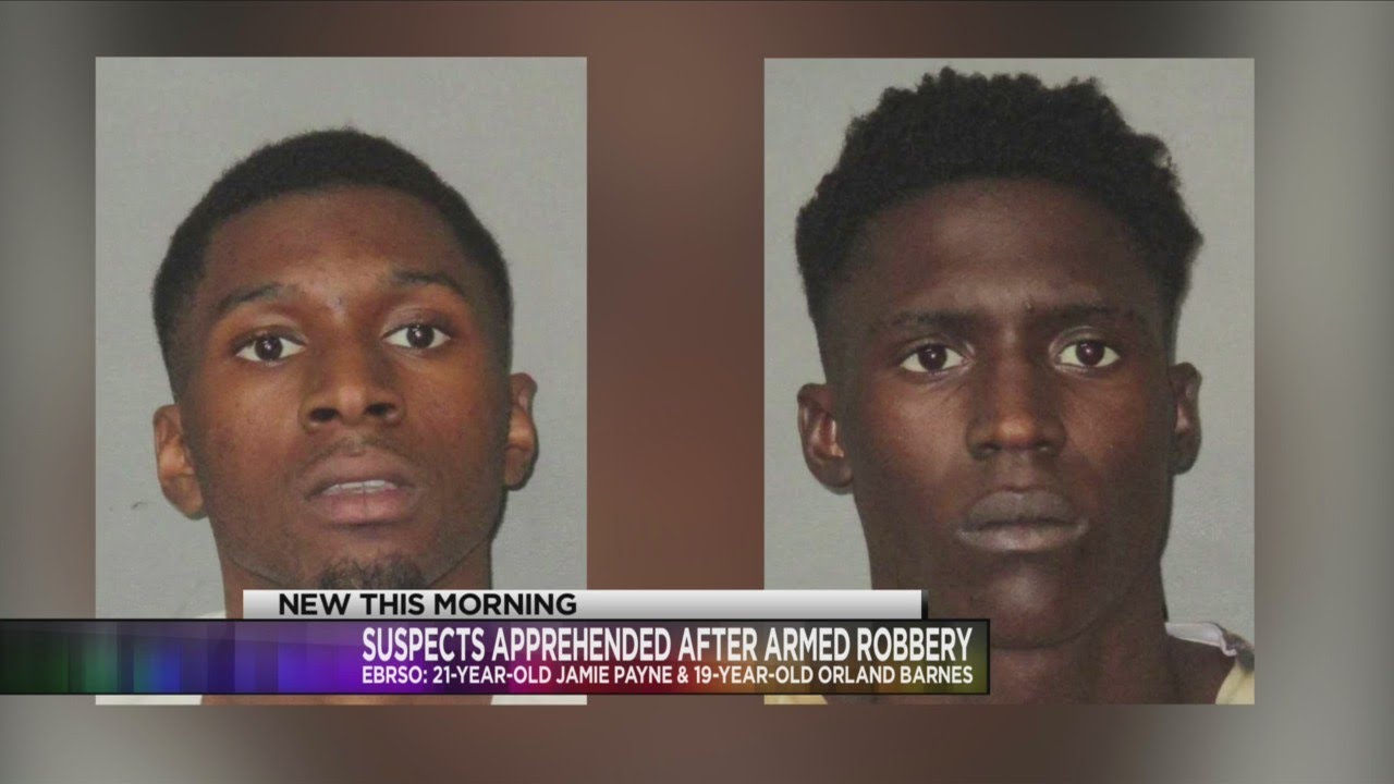 Suspects apprehended after armed robbery - YouTube