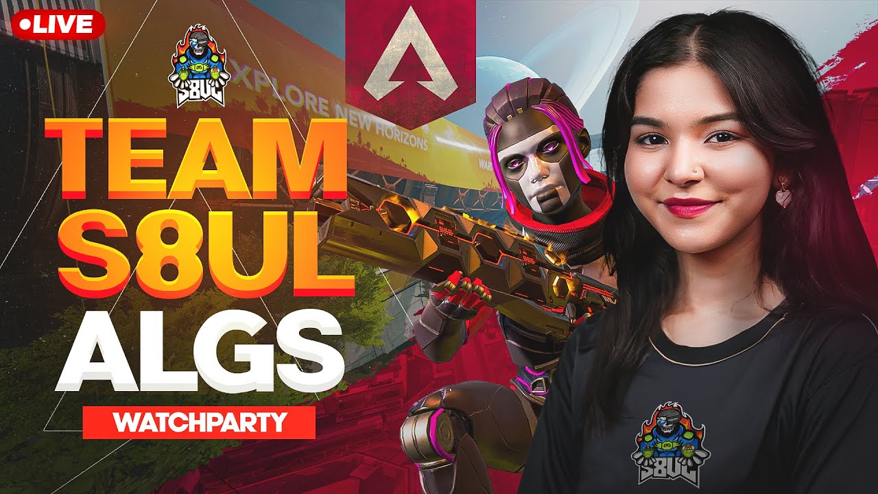 TEAM S8UL ALGS MATCH POINT FINALS WATCHPARTY 🚀 #Gameशुरू - YouTube