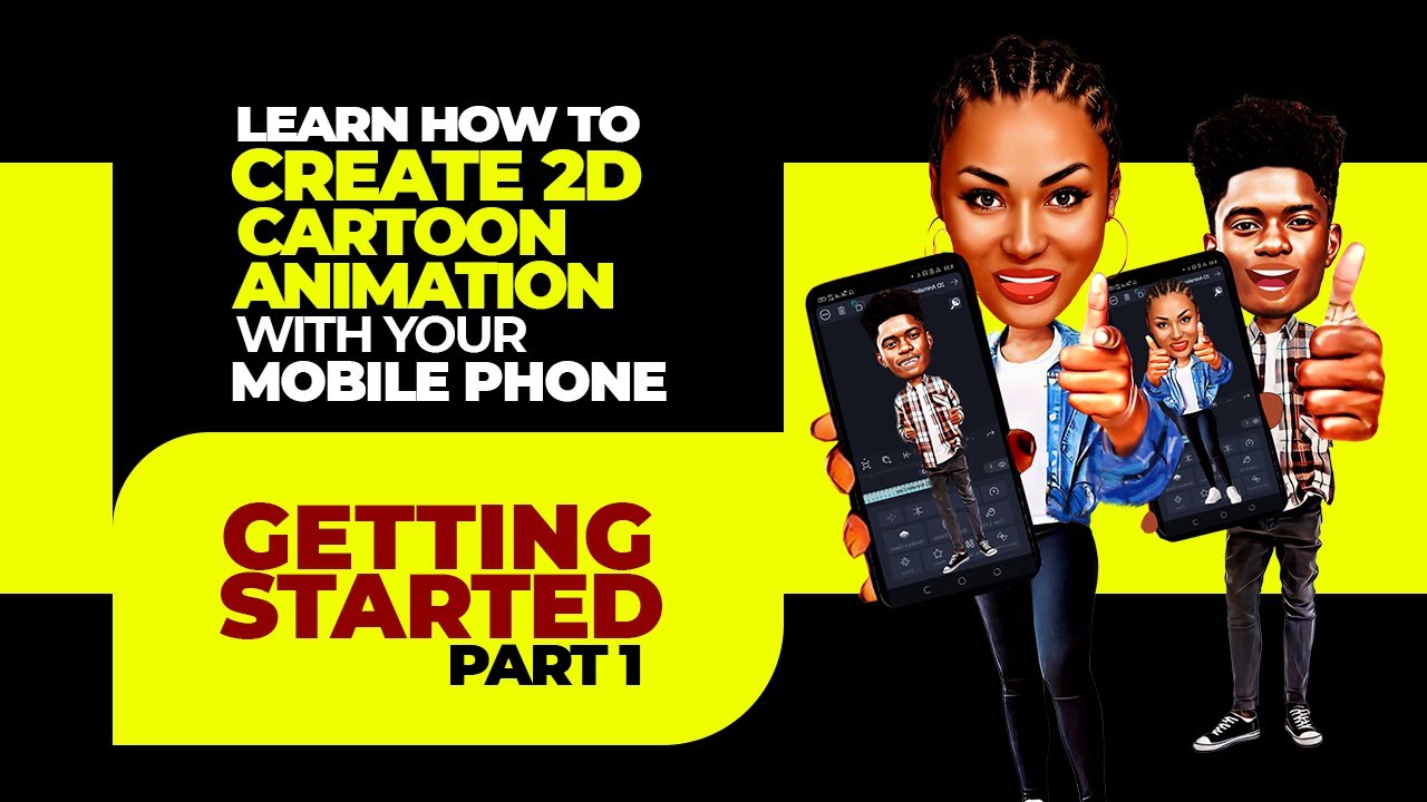 Getting Started 1 | Create Stunning 2D Cartoon Animation on Your Mobile ...