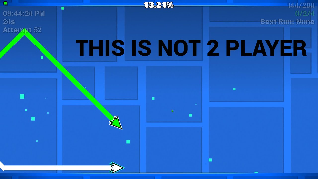 Dual bug i found in geometry dash! - YouTube