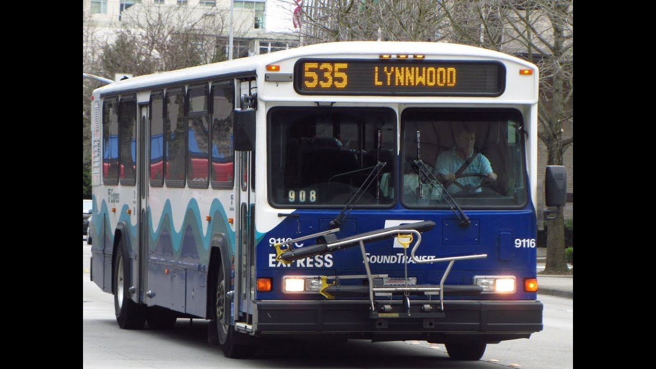 Sound Transit 2008 Gillig Phantom 9116C on Route 535 - YouTube