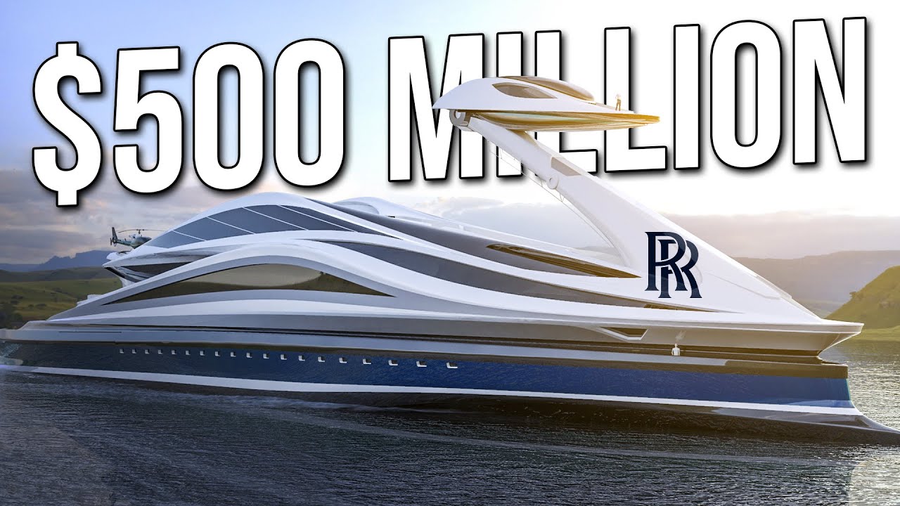 Inside The $500M Rolls-Royce Swan-Shaped Yacht - YouTube