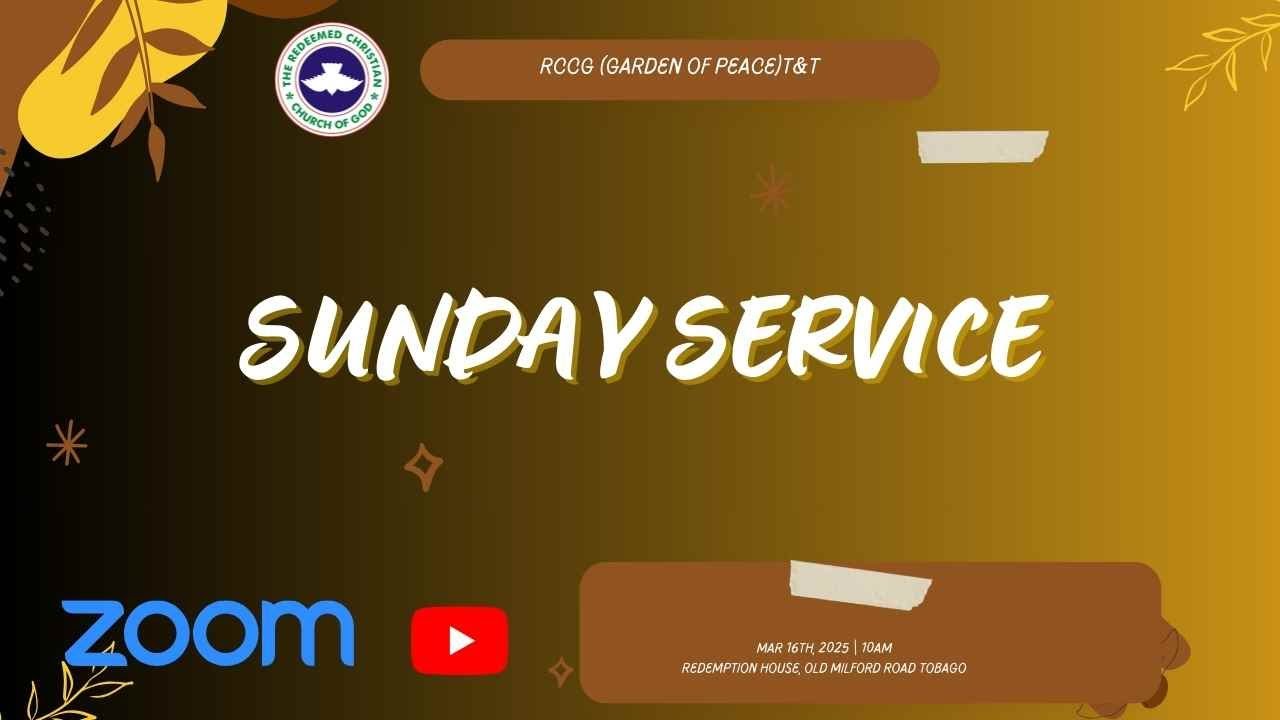 RCCG-GOP SUNDAY SERVICE 16TH MARCH 2025.' - YouTube