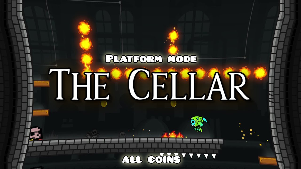 ''THE CELLAR'' 100% (ALL COINS) - Geometry Dash 2.2 💖 - YouTube