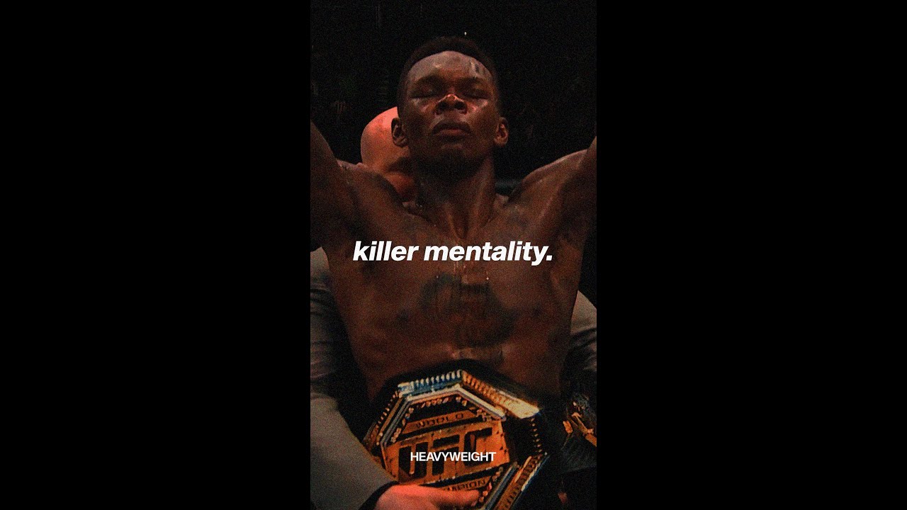 Adasenya. Championship Match. Final Round. Killer Mentality. # ...