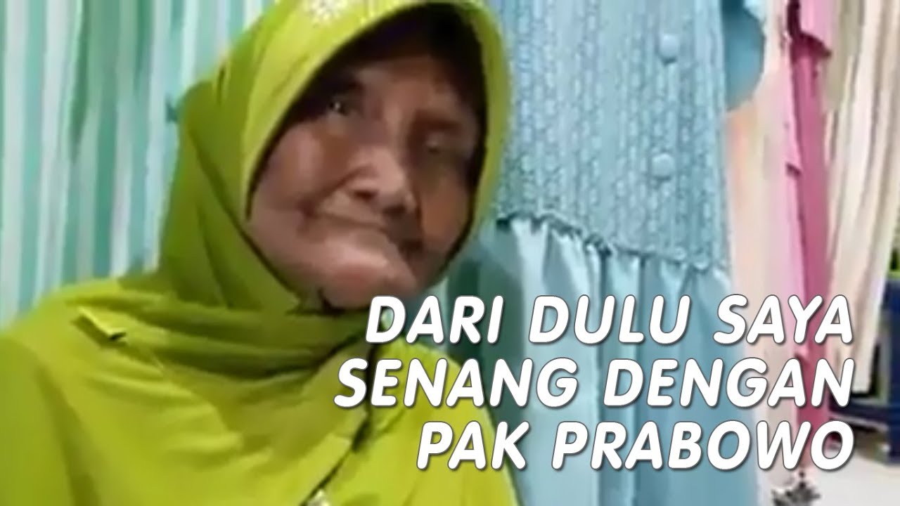 Ini Lho Nenek Yang Peluk Pak Prabowo Saat Kampanye Di Lombok Video