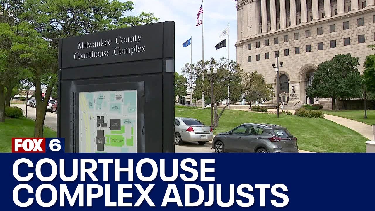 RNC: Milwaukee County Courthouse complex adjusts operations | FOX6 News ...