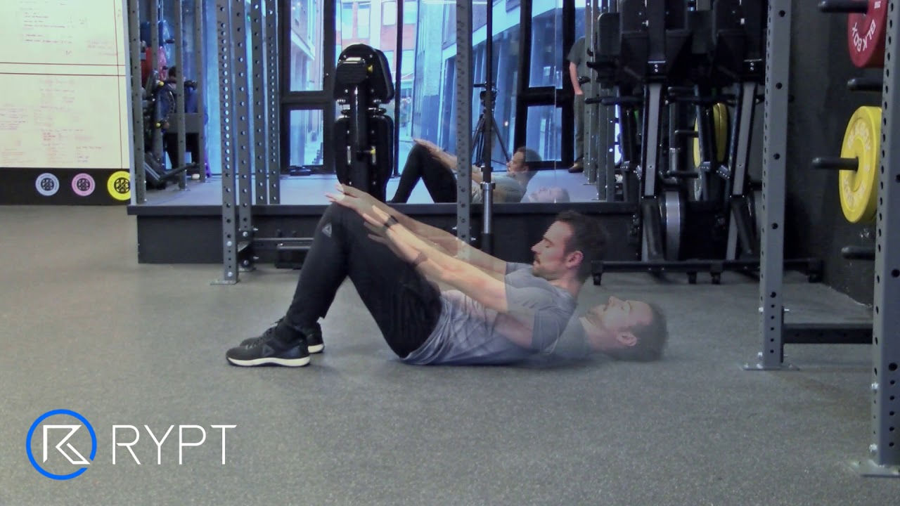 Braced Core Sit up - YouTube