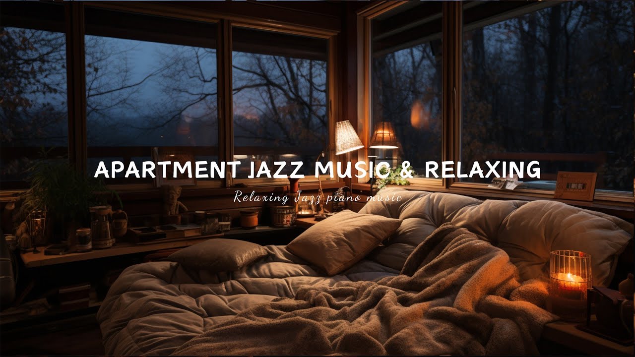 Soft Piano Jazz Music Relaxing☕ Jazz Instrumental Music ~ Background ...