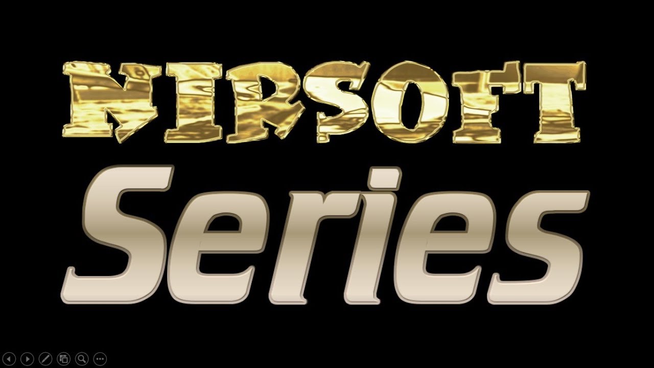 Nirsoft - WirelessNetView - Wireless Network View - YouTube