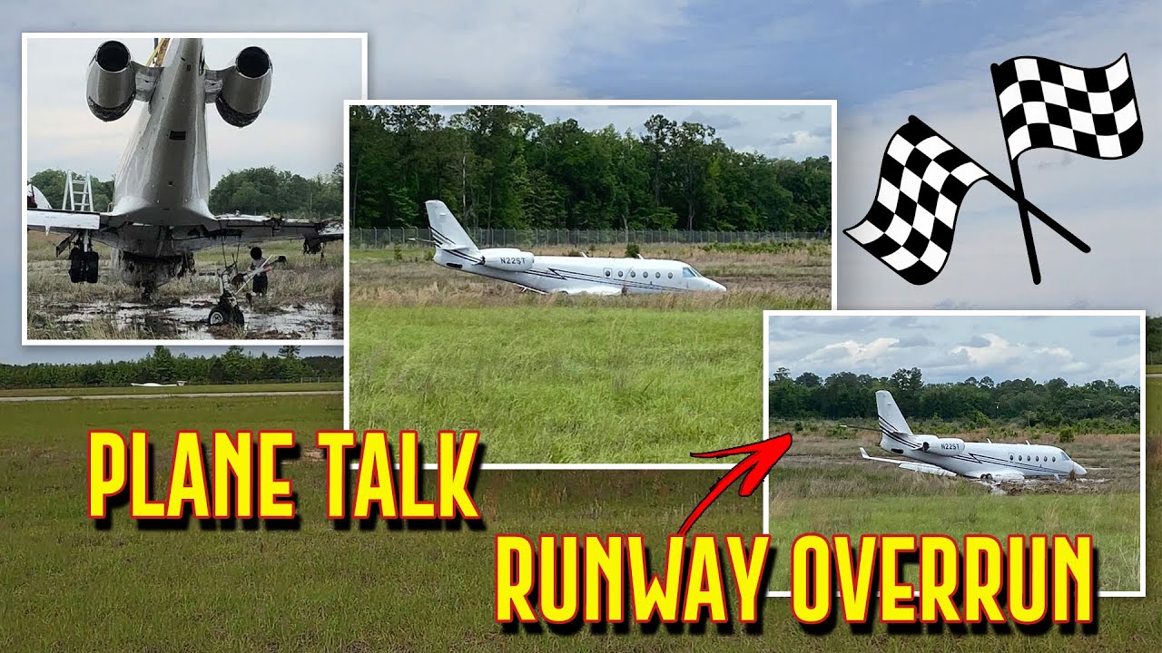 N22ST Gulfstream G150 Crew Was Racing Before Runway Overrun - YouTube
