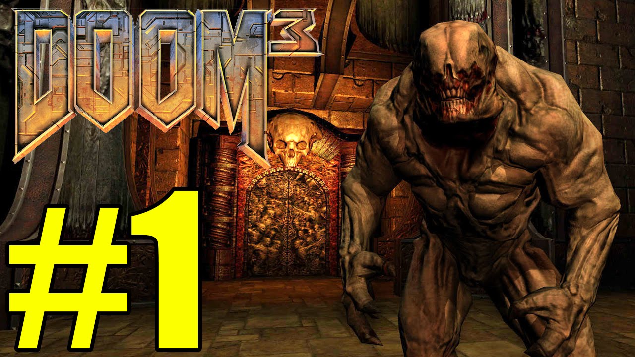 Doom 3 BFG Edition Let's Play & Gameplay Part 1 - Welcome to Mars ...