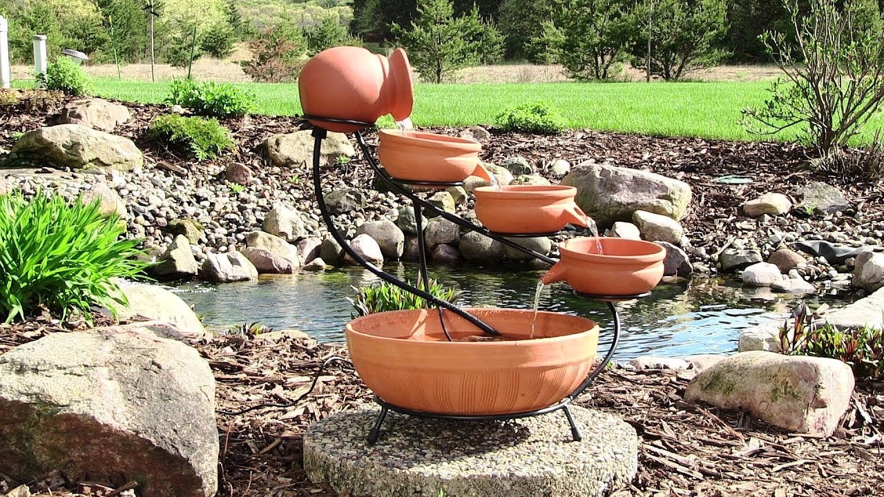 Terracotta Fountain Design Ideas - YouTube