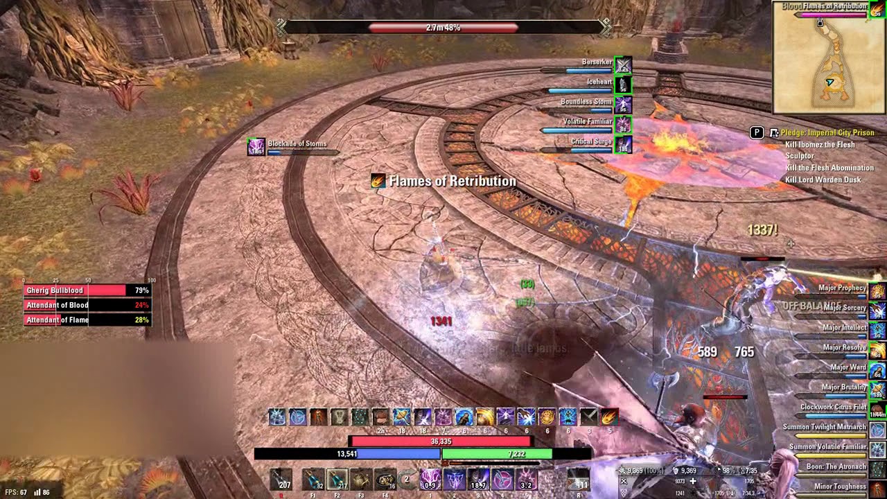 Veteran Bloodroot Forge solo - 5 - Gherig Bullblood and the attendants ...