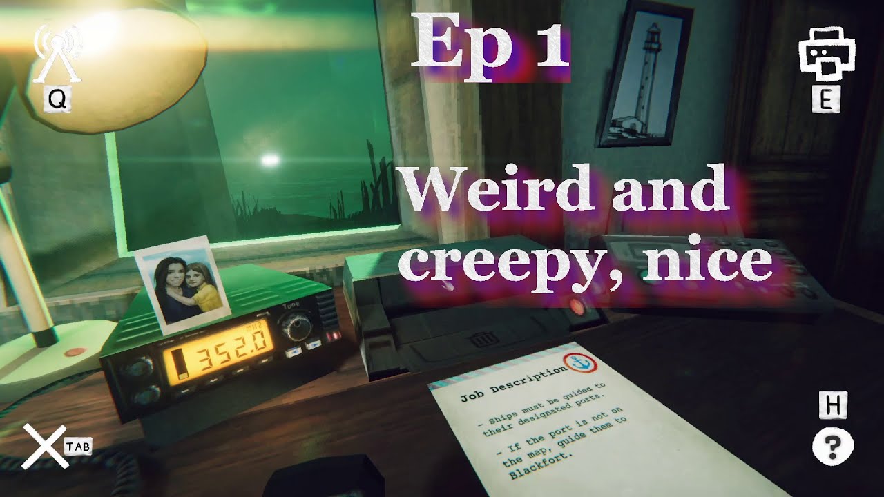 Static Dread: The Lighthouse gameplay - Lets Play Ep 1 - Papers Please with Cthulu - Lighthouse ...