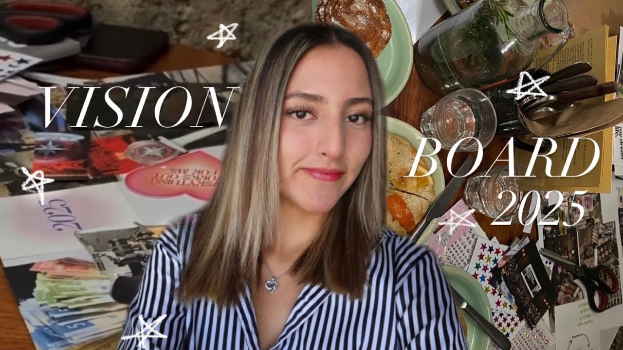 mini VLOG | hacemos nuestro vision board 2025 - YouTube