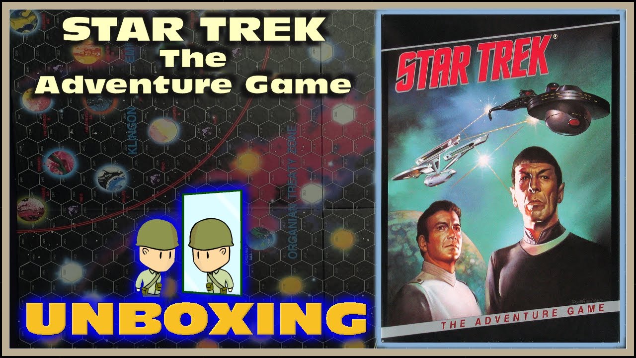 Star Trek The Adventure Game Unboxing - YouTube