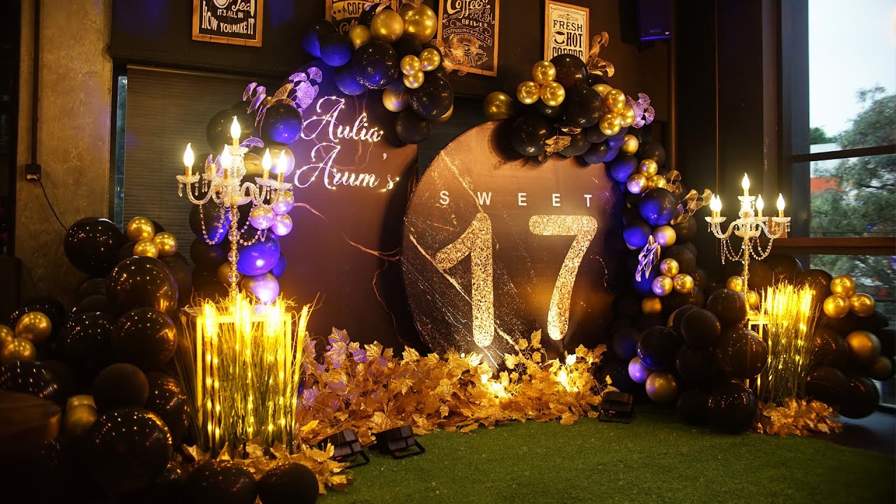 INSPIRASI / TUTORIAL / CARA DEKORASI SWEET SEVENTEEN!! - YouTube