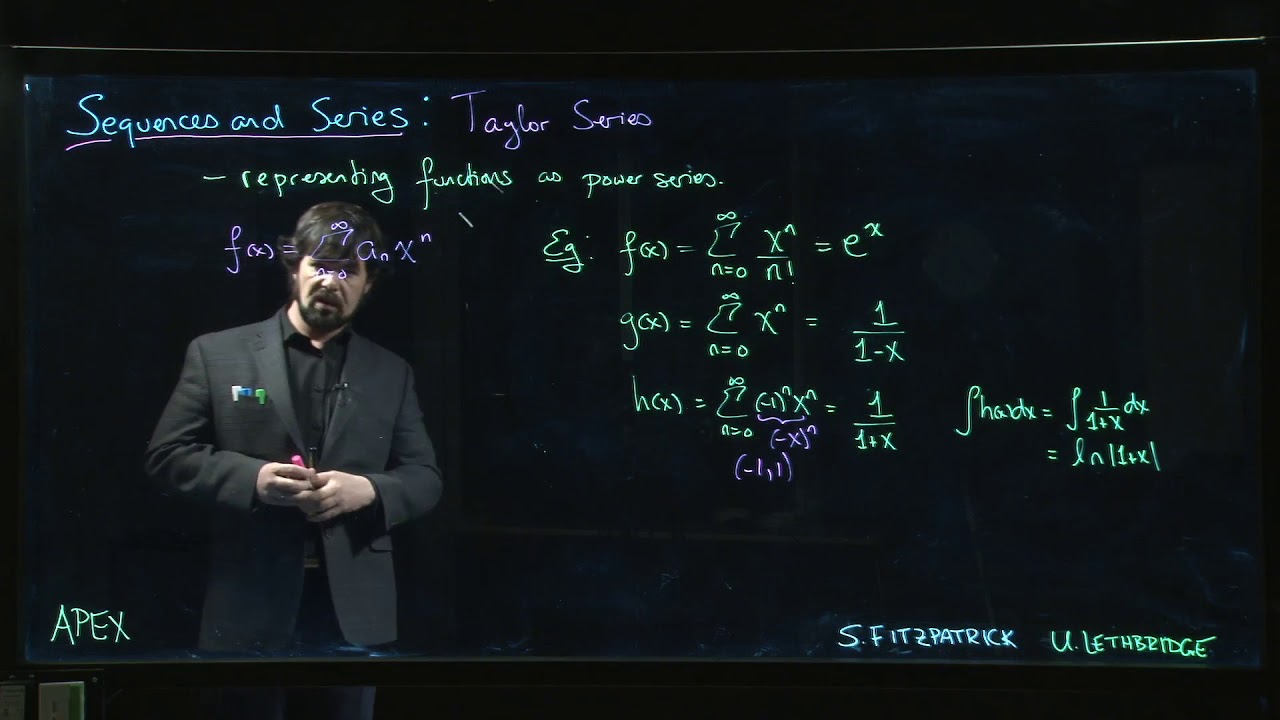 Sequences and Series: Taylor Series - 01. Introduction - YouTube
