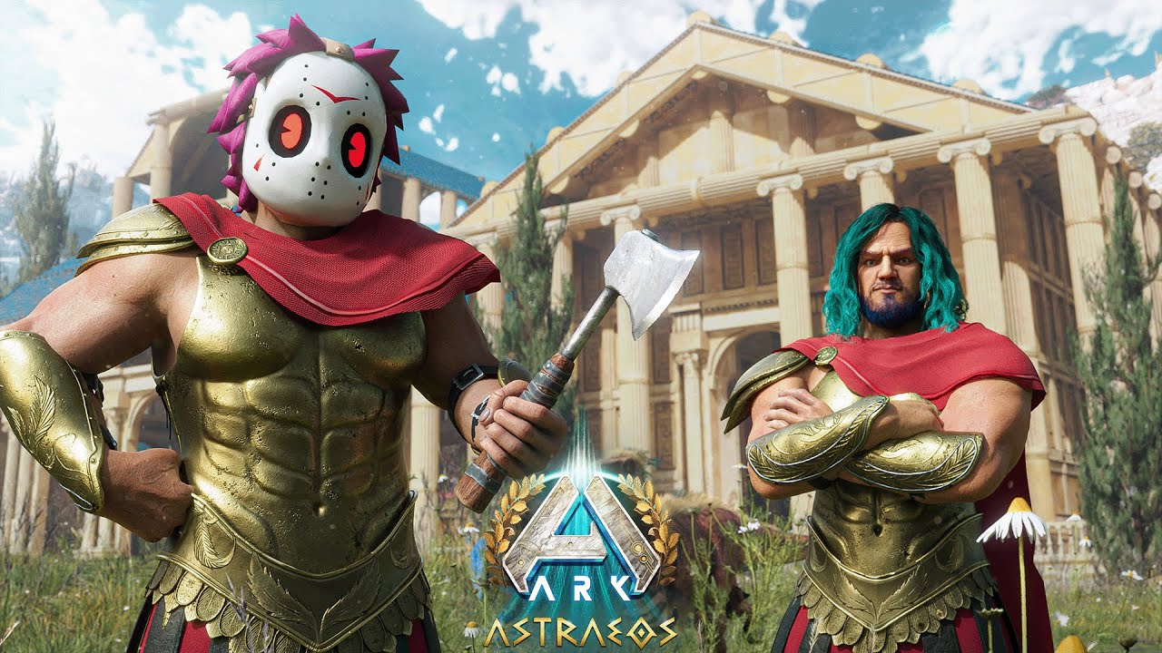 We Had the Ultimate Greek Build-Off! | ARK Astraeos [Episode 9] - YouTube