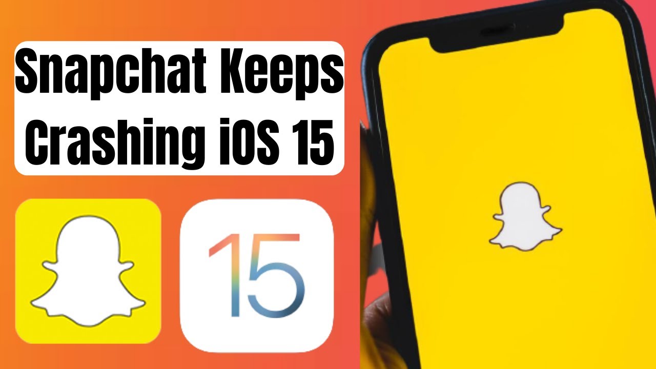How To Fix SnapChat App Keeps Crashing On iPhone iOS 15/15.1/15.2 - YouTube