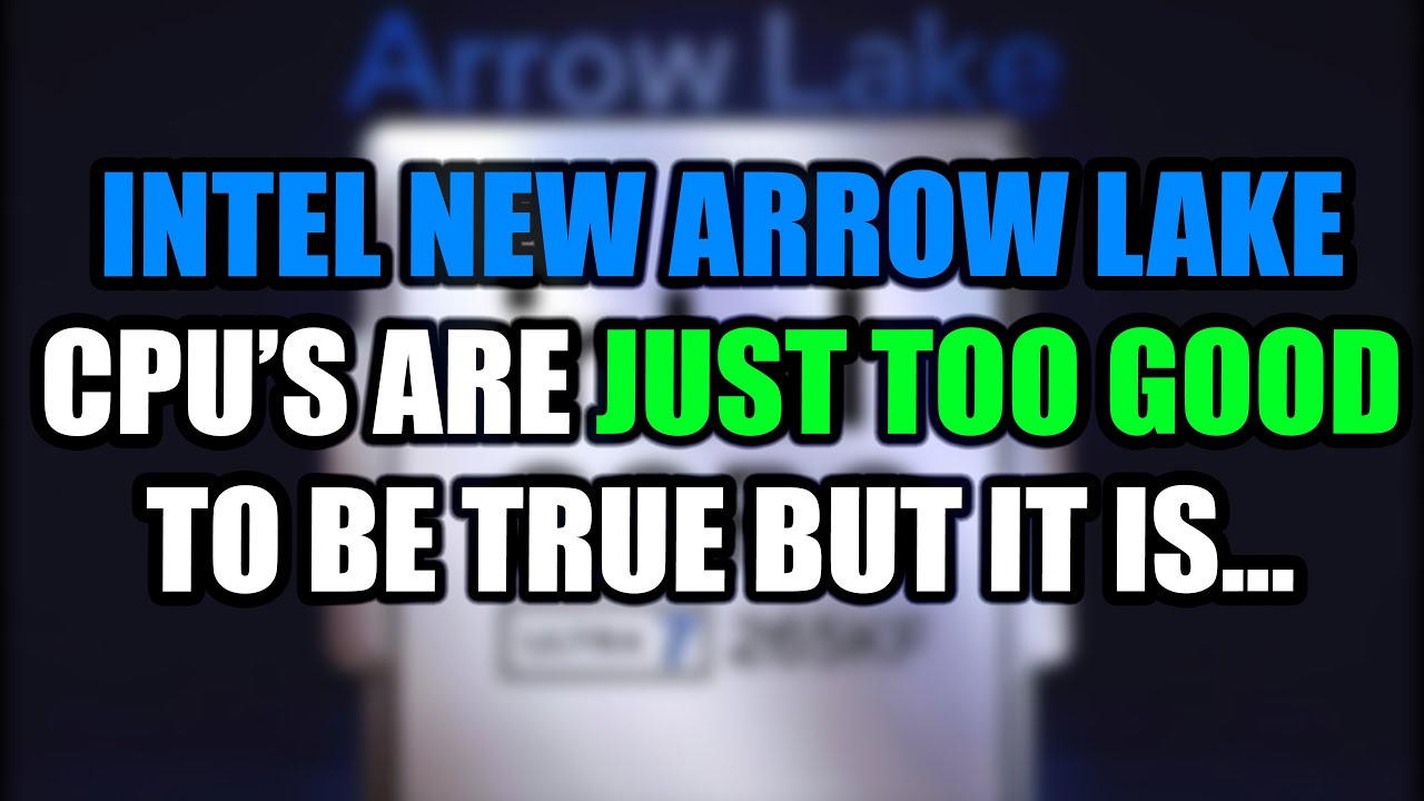 TechQuickie | New Intel Core Ultra 7 265K Benchmarks Show Faster Than ...