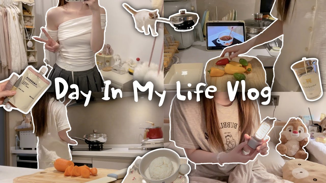 Productive Day In My Life Vlog: Aesthetic & Cozy Routine at Home ☀️ ...