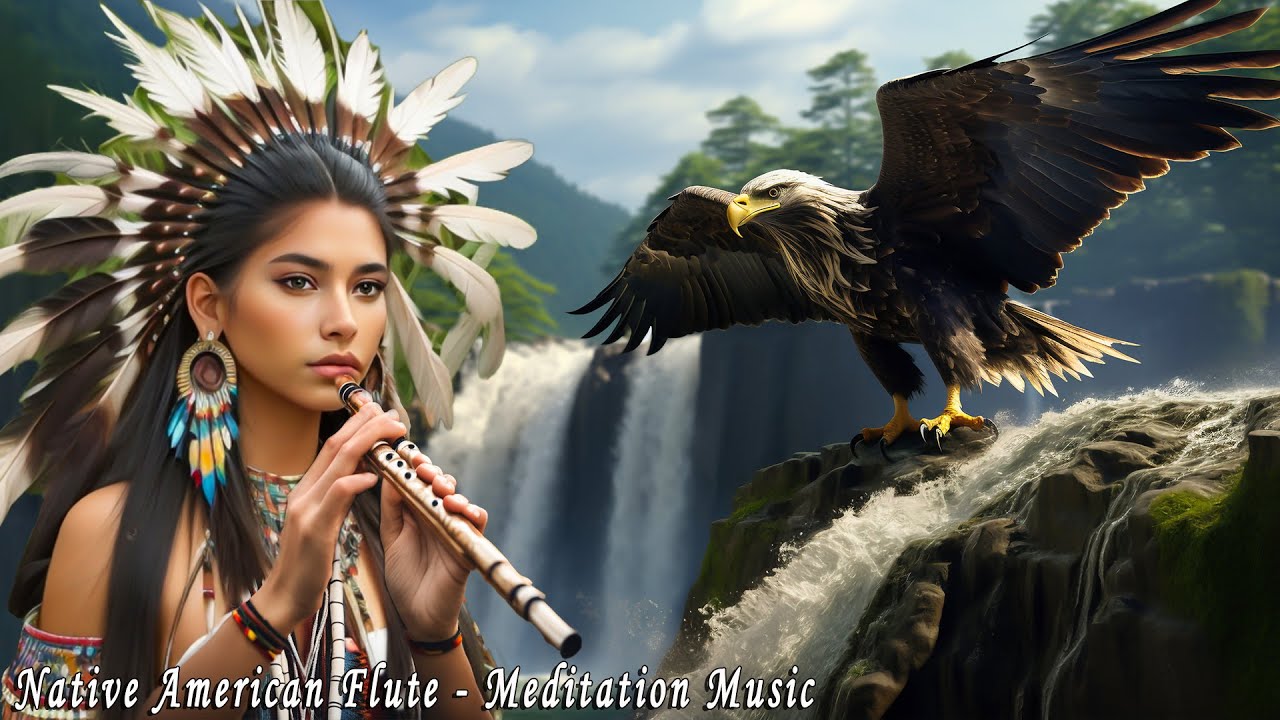 CLEANING NEGATIVE ENERGY | Native American Flute Music, Heal All ...