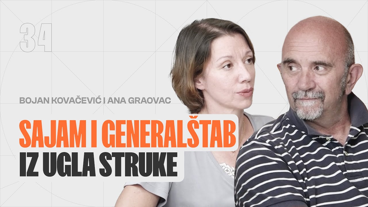 SAJAM I GENERALŠTAB: Iz ugla struke I Bojan Kovačević i Ana Graovac I ...