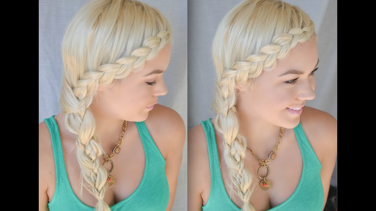 Back to School | Lace Dutch Braid - YouTube