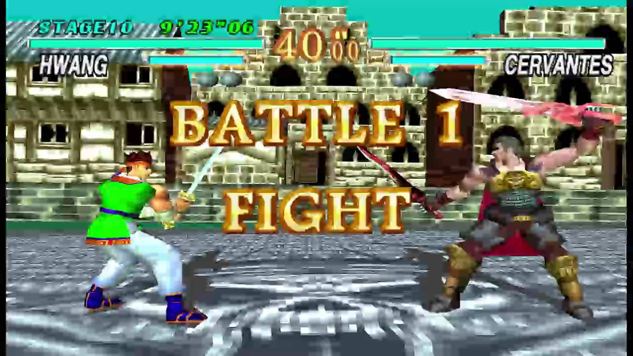 Soul Edge - Arcade Mode - Hwang Seong-gyeong - YouTube