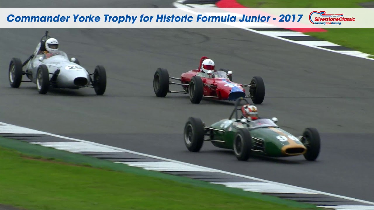Historic Formula Junior | Highlights | Silverstone Classic 2017 - YouTube