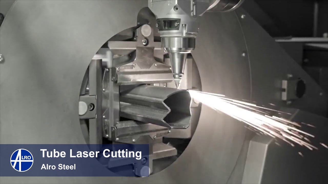 Tube Laser Cutting - Alro Steel - YouTube