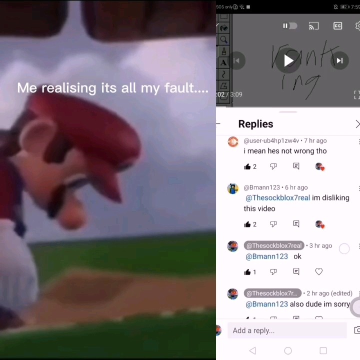 yep its all my fault - YouTube