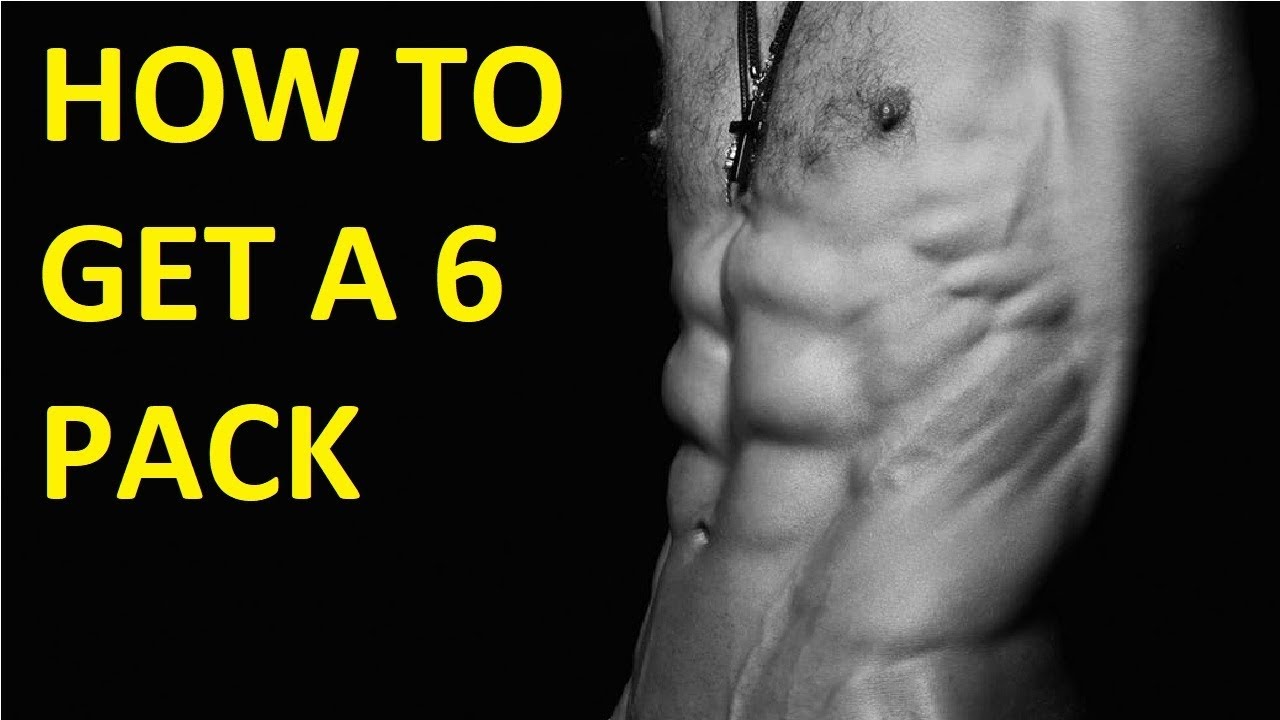 how to get a six pack in 3 minutes - six pack abs step by step tutorial ...