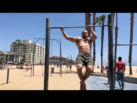 Muscle Beach Workout - Santa Monica CA