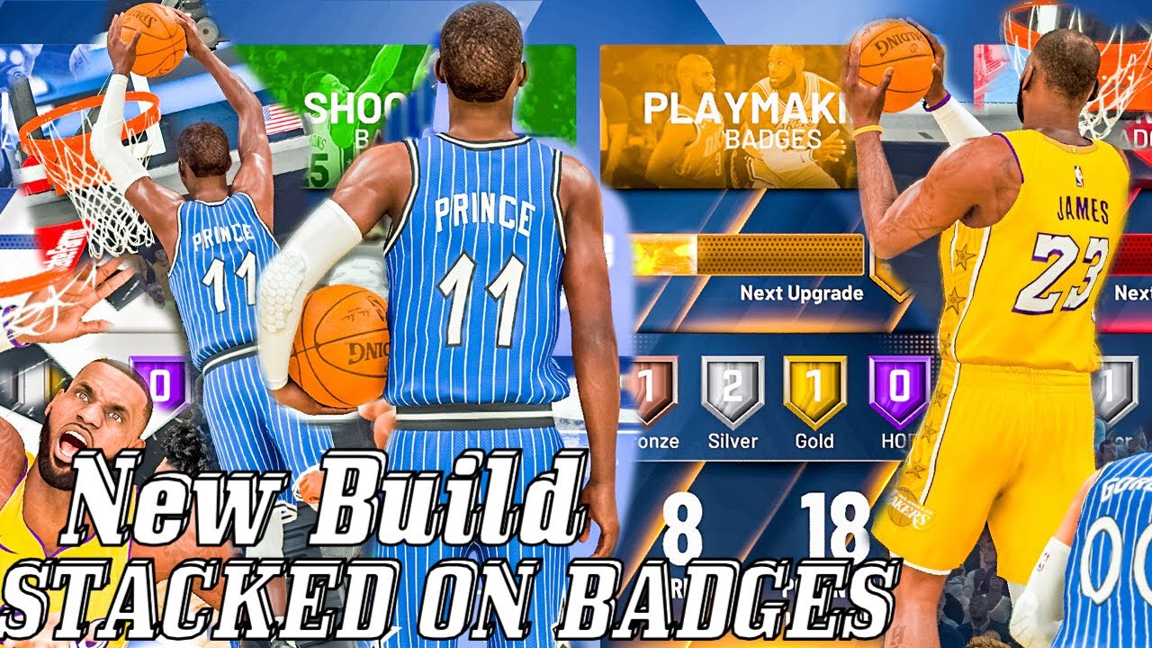 NBA 2K20 MYCAREER NEW BUILD A DRIBBLE-GOD|STACKED ON BADGES|LEBRON ...