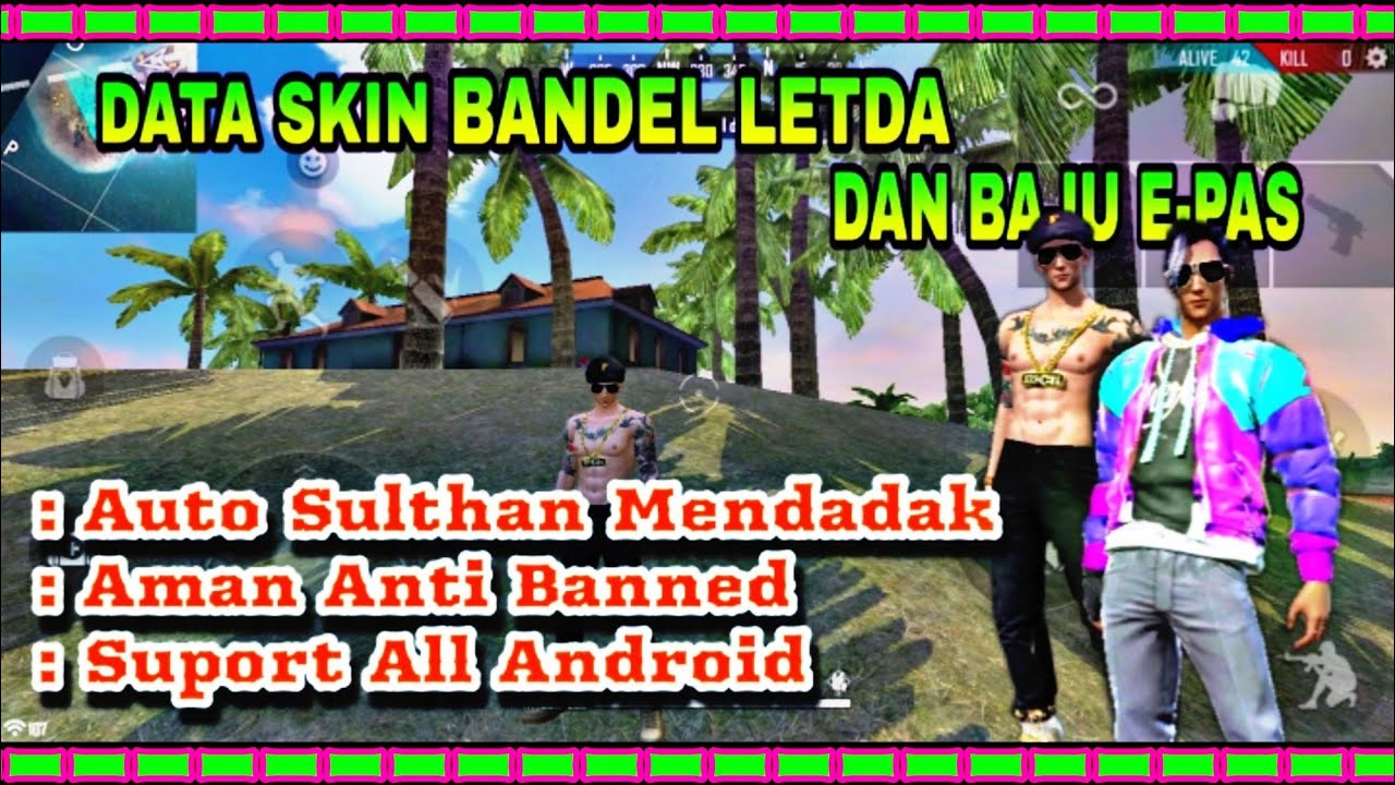 DATA SKINS FREE FIRE‼️ LETDA HYPER + E-PASS 21-TERBARU - YouTube