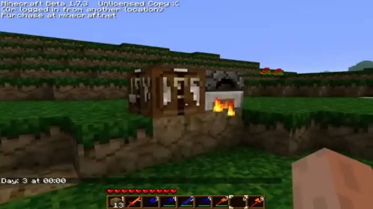 Lava and Water Sand MOD In Minecraft - YouTube