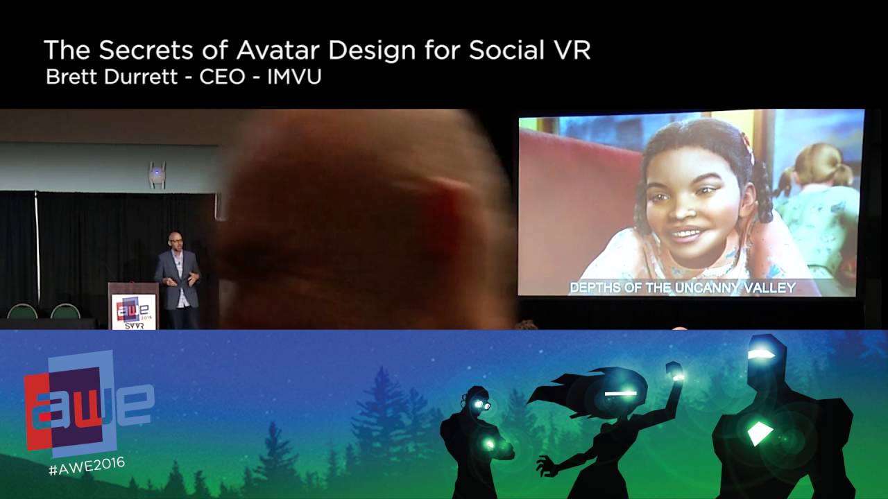 Brett Durrett (IMVU) The Secrets of Avatar Design for Social VR - YouTube
