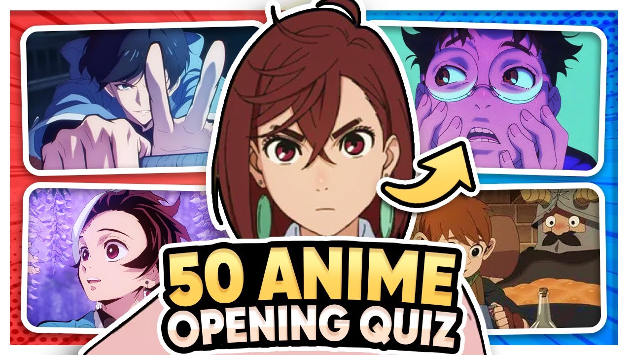 GUESS THE ANIME OPENING [Very Easy - Very Hard] 50 Anime Openings - YouTube