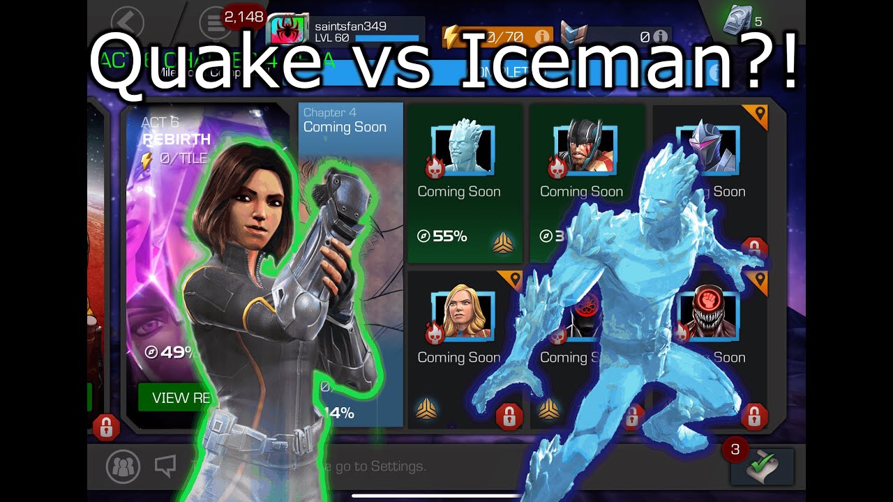 Quake vs Stun Immune Iceman! - YouTube
